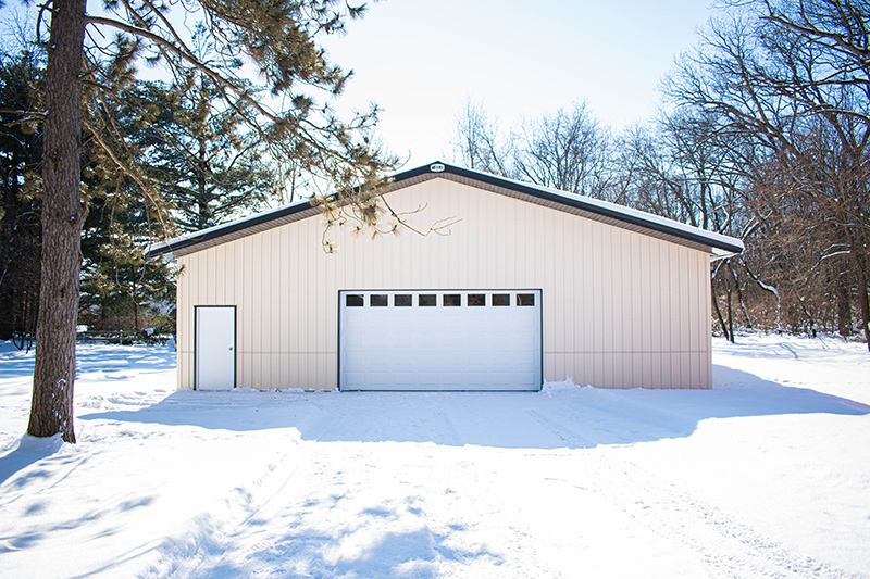 Post Frame Recreation Barn | Jasper County, IN | FBi Buildings
