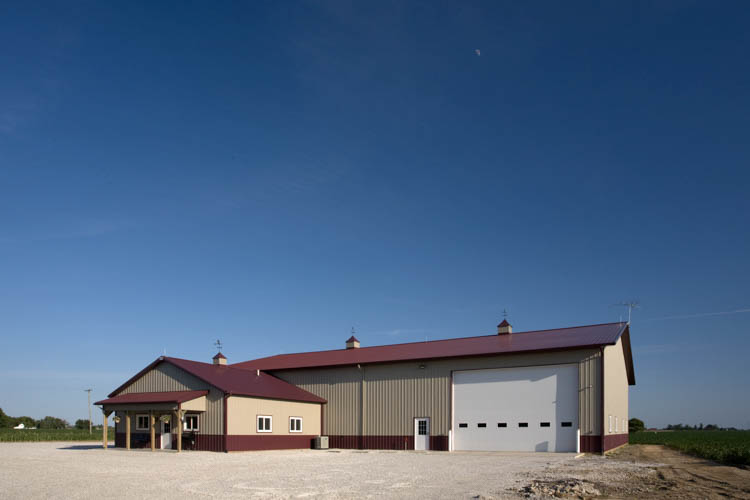 Heated Farm Shop with Office Area | Grant County, IN | FBi Buildings