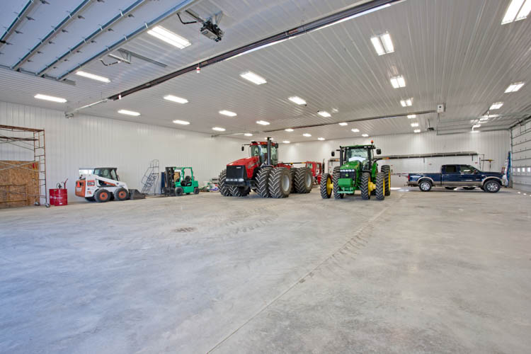 Heated Farm Shop with Office Area | Grant County, IN | FBi Buildings