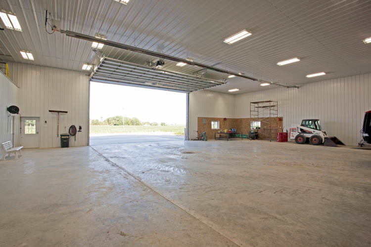 Heated Farm Shop with Office Area | Grant County, IN | FBi Buildings