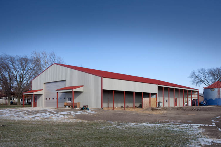 Multi Purpose Open Sided Building | Clinton, Illinois | FBi Buildings